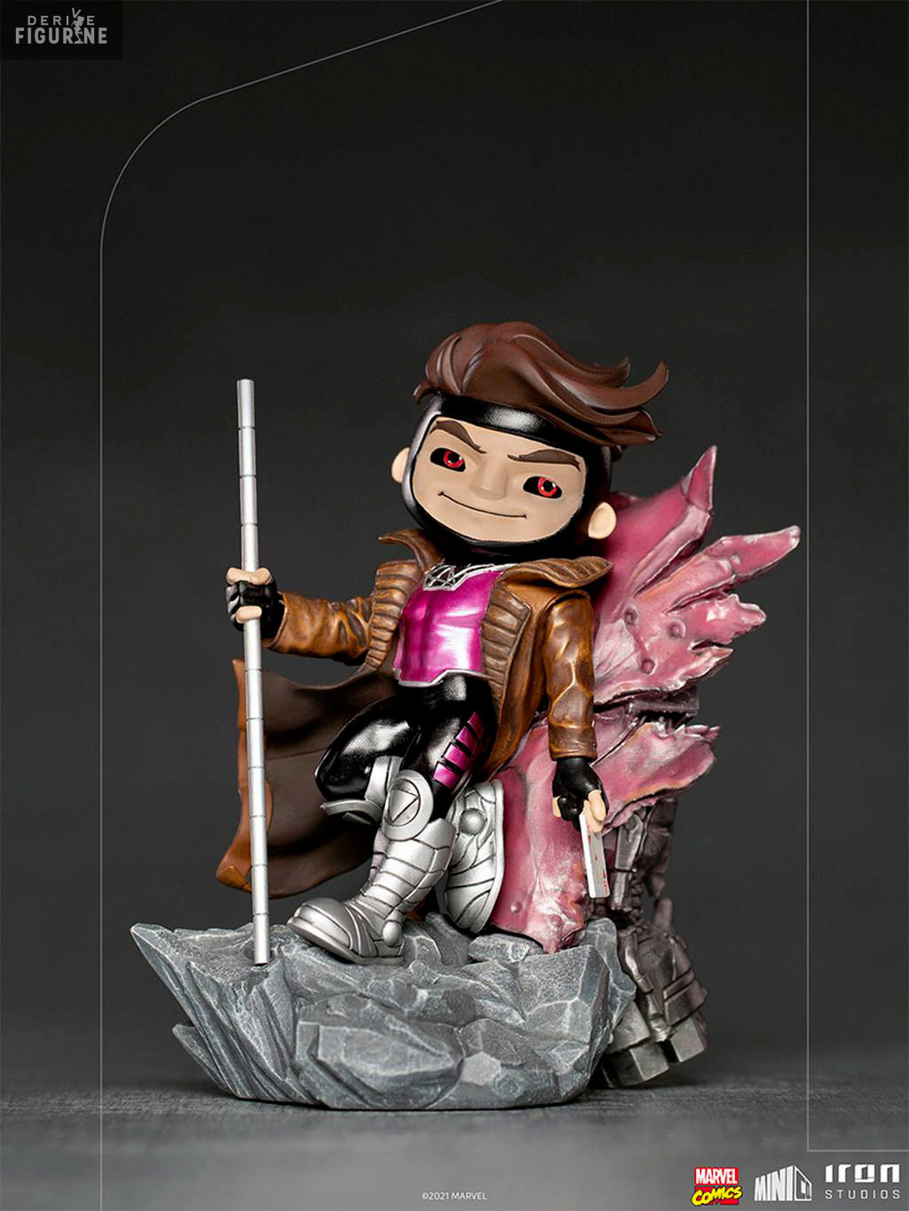 Gambit figure, Mini Co - Marvel X-Men - Iron Studios