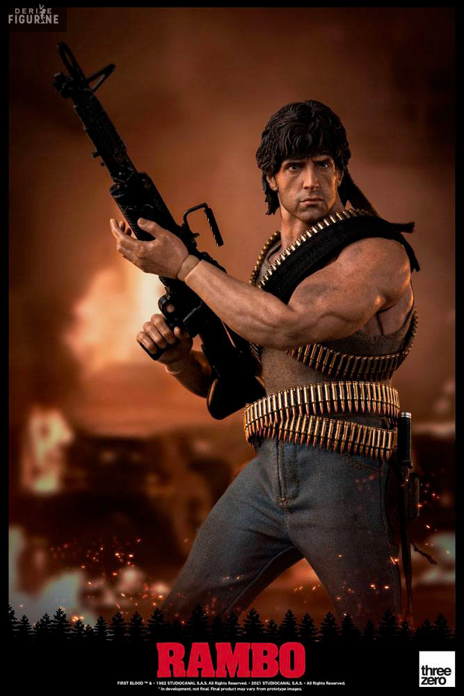 Figurine John Rambo - Rambo I - ThreeZero