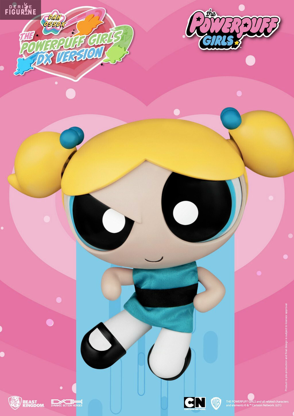 Pack 3 figurines Rebelle, Bulle et Belle Deluxe, Dynamic 8ction Heroes ...