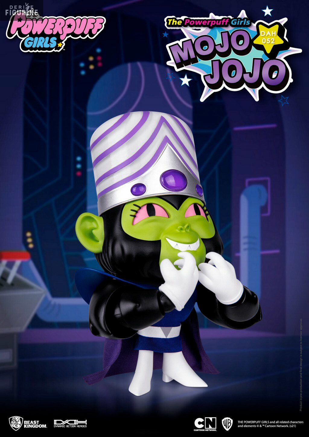 Buttercup, Bubbles, Blossom or Mojo Jojo figure, Dynamic 8ction Heroes ...
