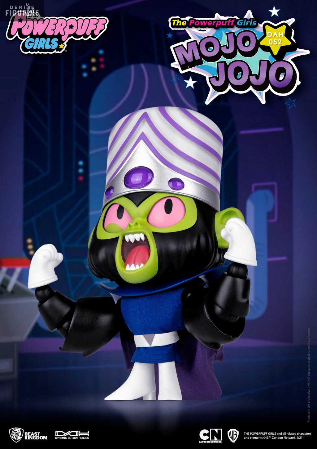 Buttercup, Bubbles, Blossom or Mojo Jojo figure, Dynamic 8ction Heroes ...