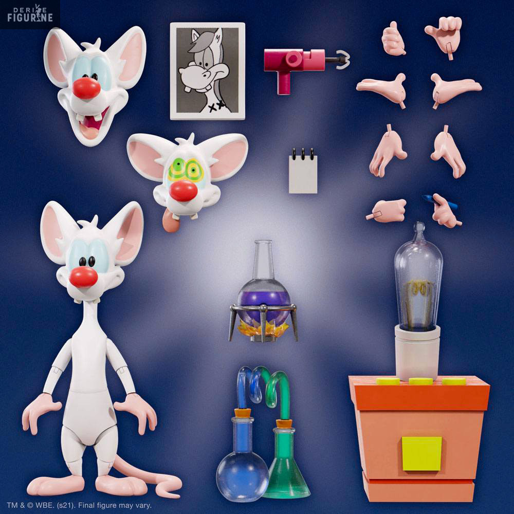 Pinky or Brain figure, Ultimates - Animaniacs - Super7