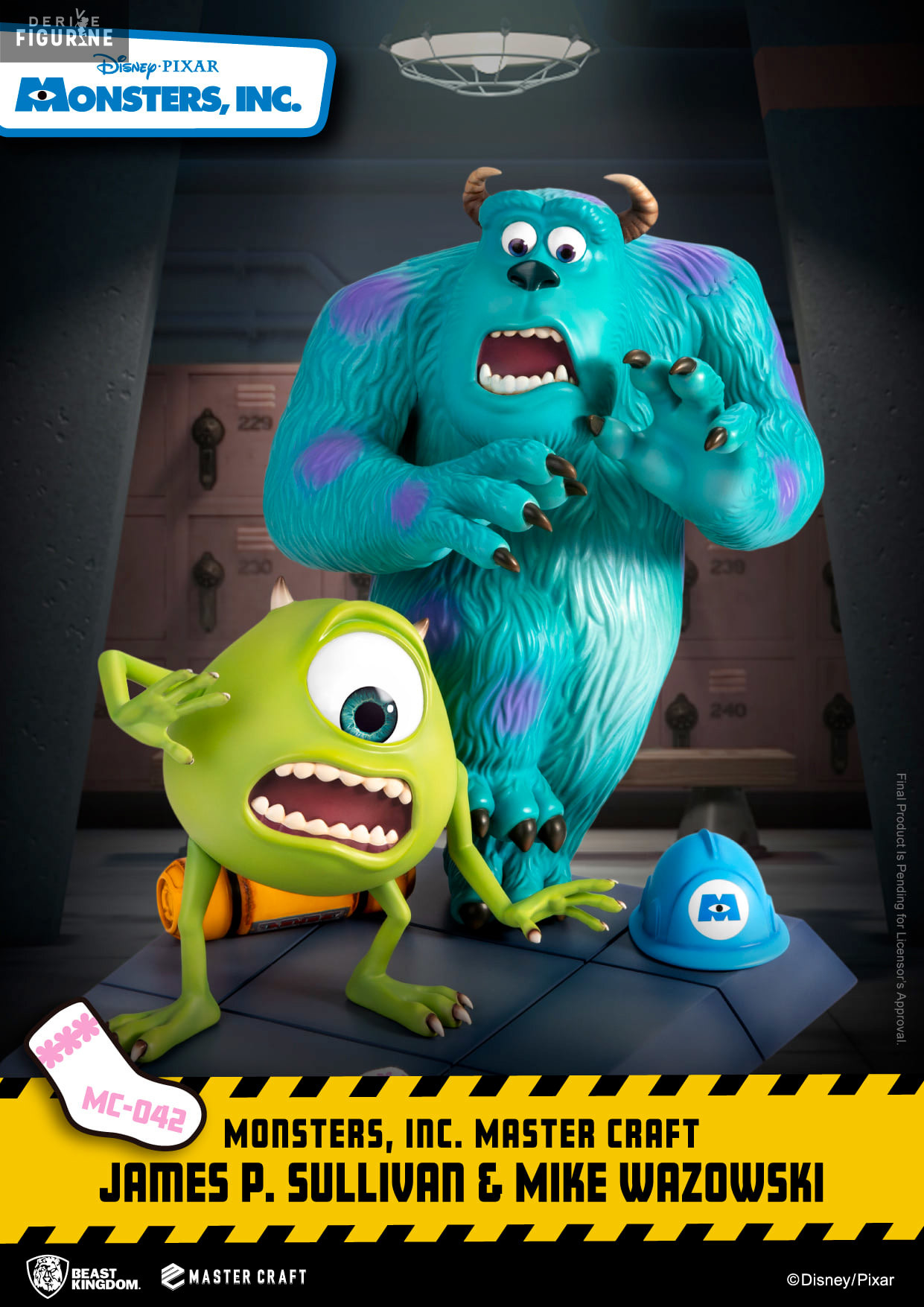Sulley and Mike figure, Master Craft - Disney/Pixar, Monsters INC ...