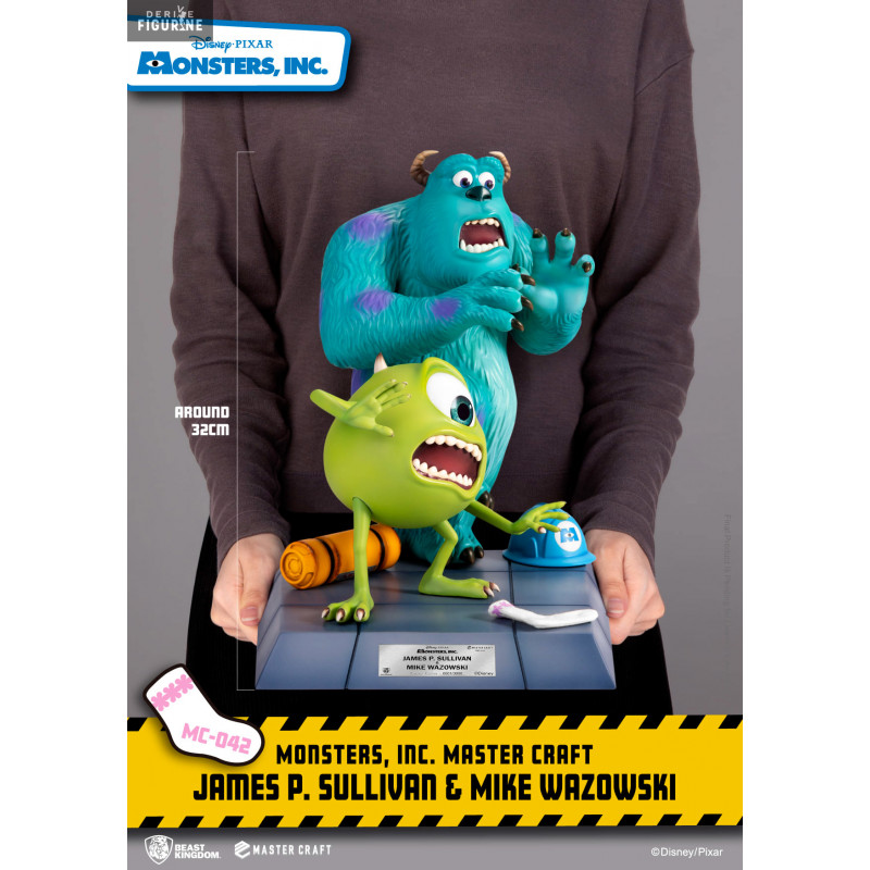 Sulley and Mike figure, Master Craft - Disney/Pixar, Monsters INC ...