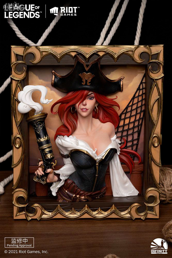The Bounty Hunter-Miss Fortune 3D photo frame figure - League of ...