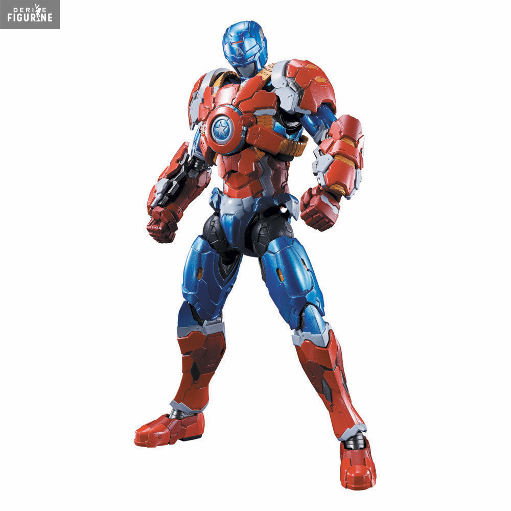 Figure Captain America, Tech-On S.H. Figuarts - Marvel Avengers - Bandai