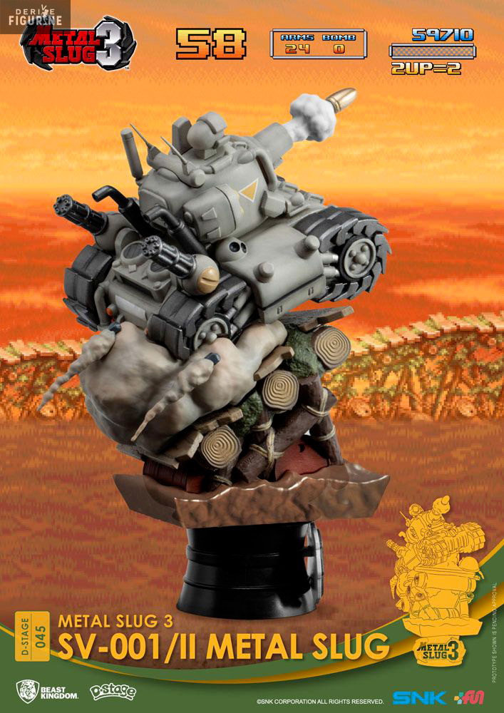 SV-001/II Metal Slug figure, D-Stage - Metal Slug 3 - Beast Kingdom