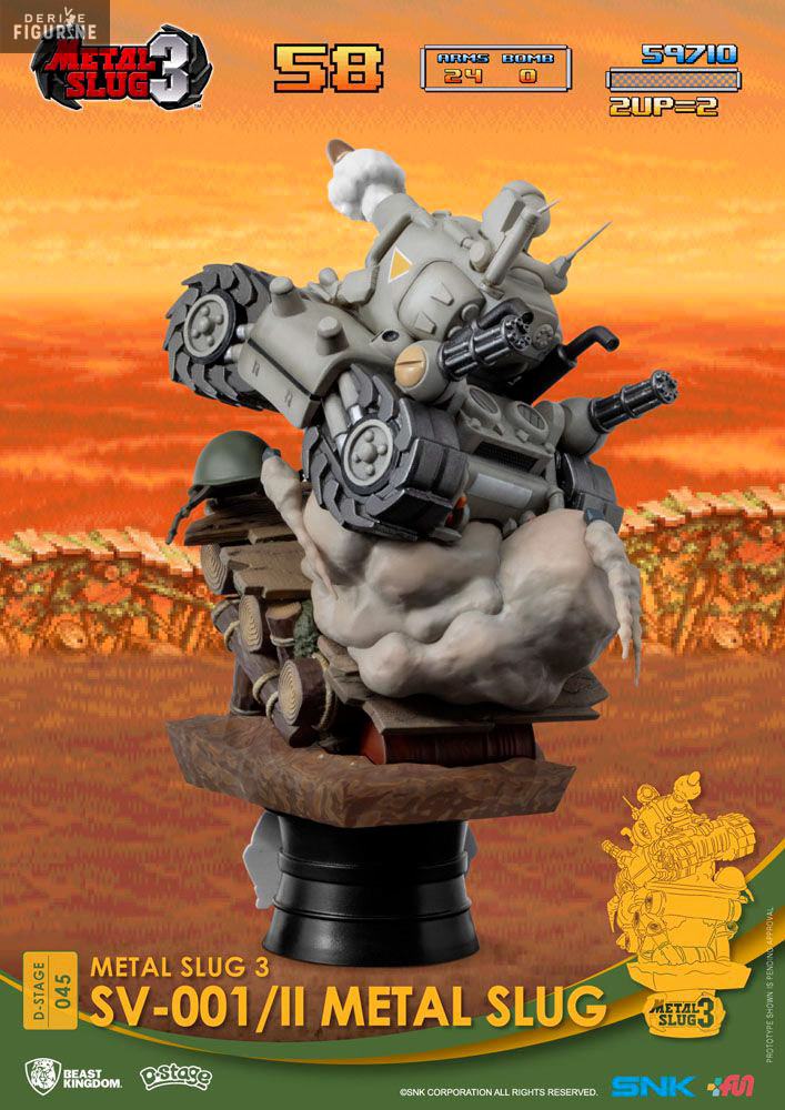 SV-001/II Metal Slug figure, D-Stage - Metal Slug 3 - Beast Kingdom