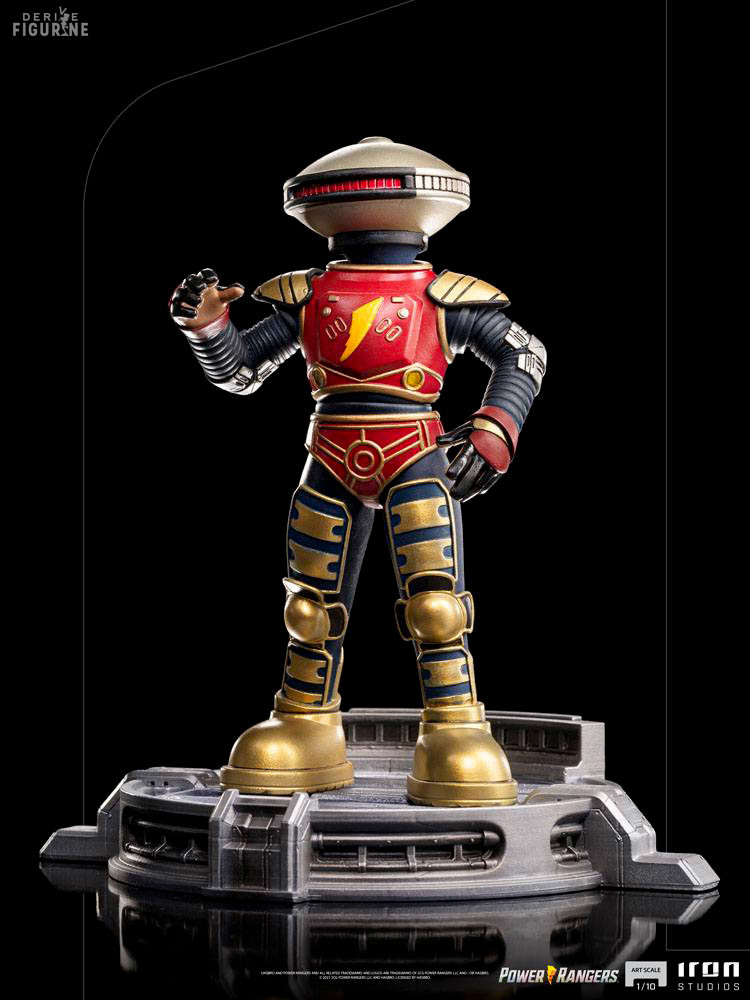 Alpha 5 figure Classic or Deluxe, Art Scale - Power Rangers - Iron Studios