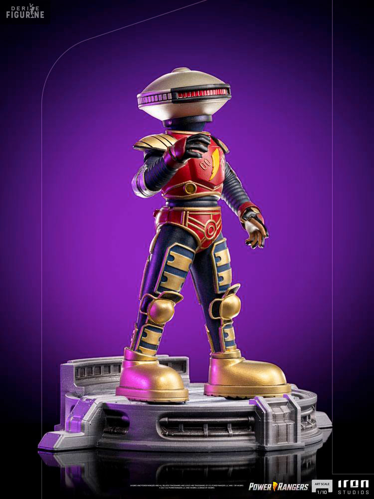 Alpha 5 figure Classic or Deluxe, Art Scale - Power Rangers - Iron Studios