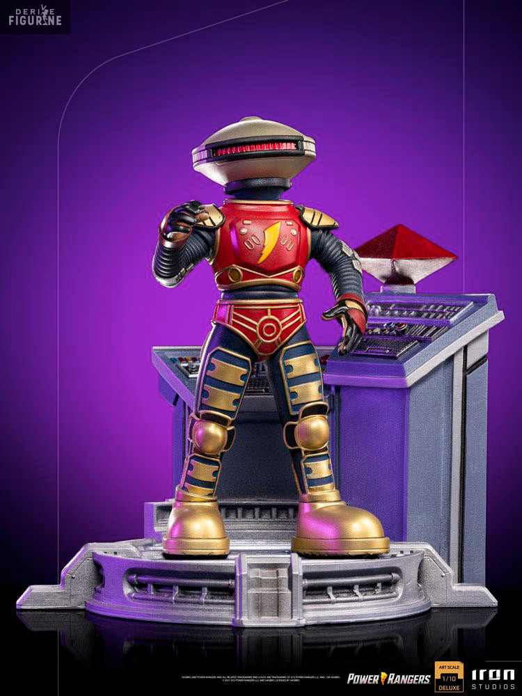 Alpha 5 figure Classic or Deluxe, Art Scale - Power Rangers - Iron Studios