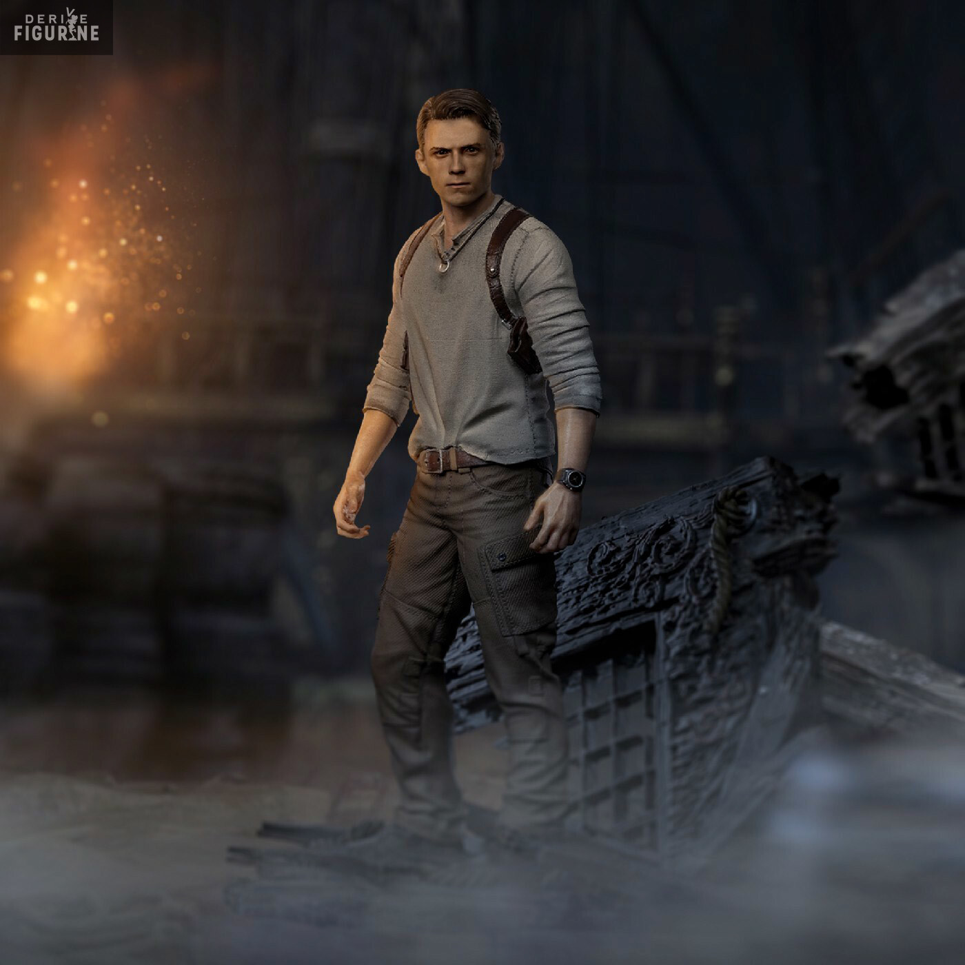 Nathan Drake figure Classic or Deluxe, Art Scale - Uncharted - Iron Studios