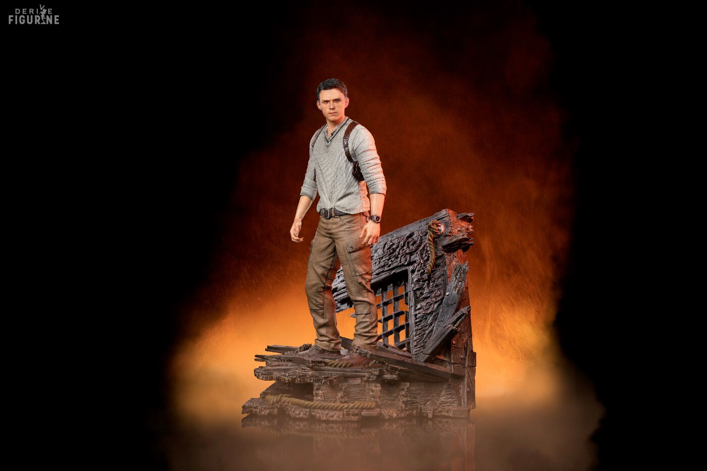 Nathan Drake figure Classic or Deluxe, Art Scale - Uncharted - Iron Studios