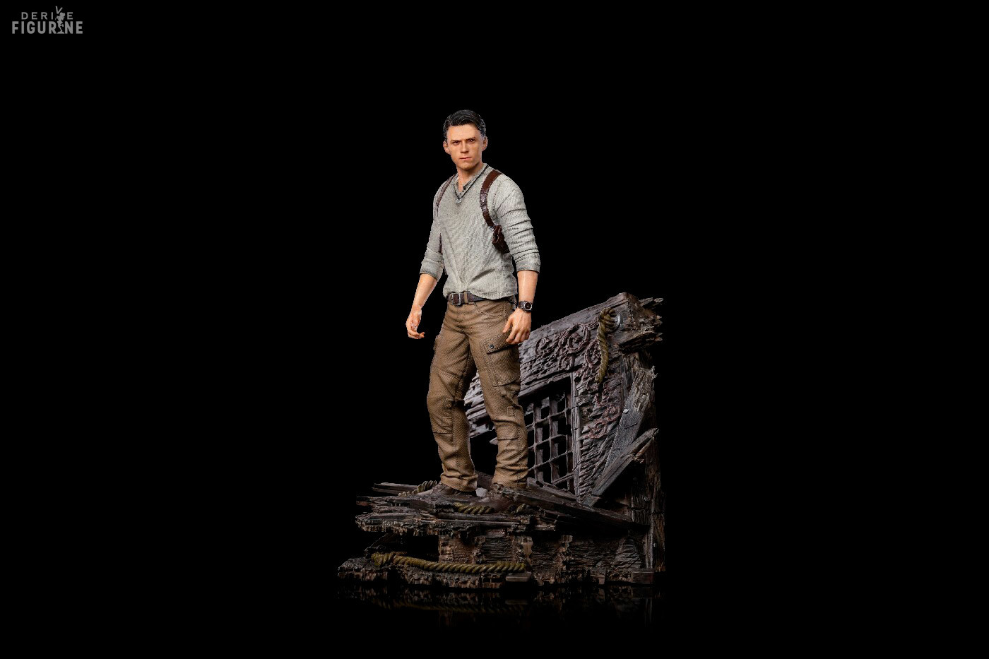 Nathan Drake figure Classic or Deluxe, Art Scale - Uncharted - Iron Studios