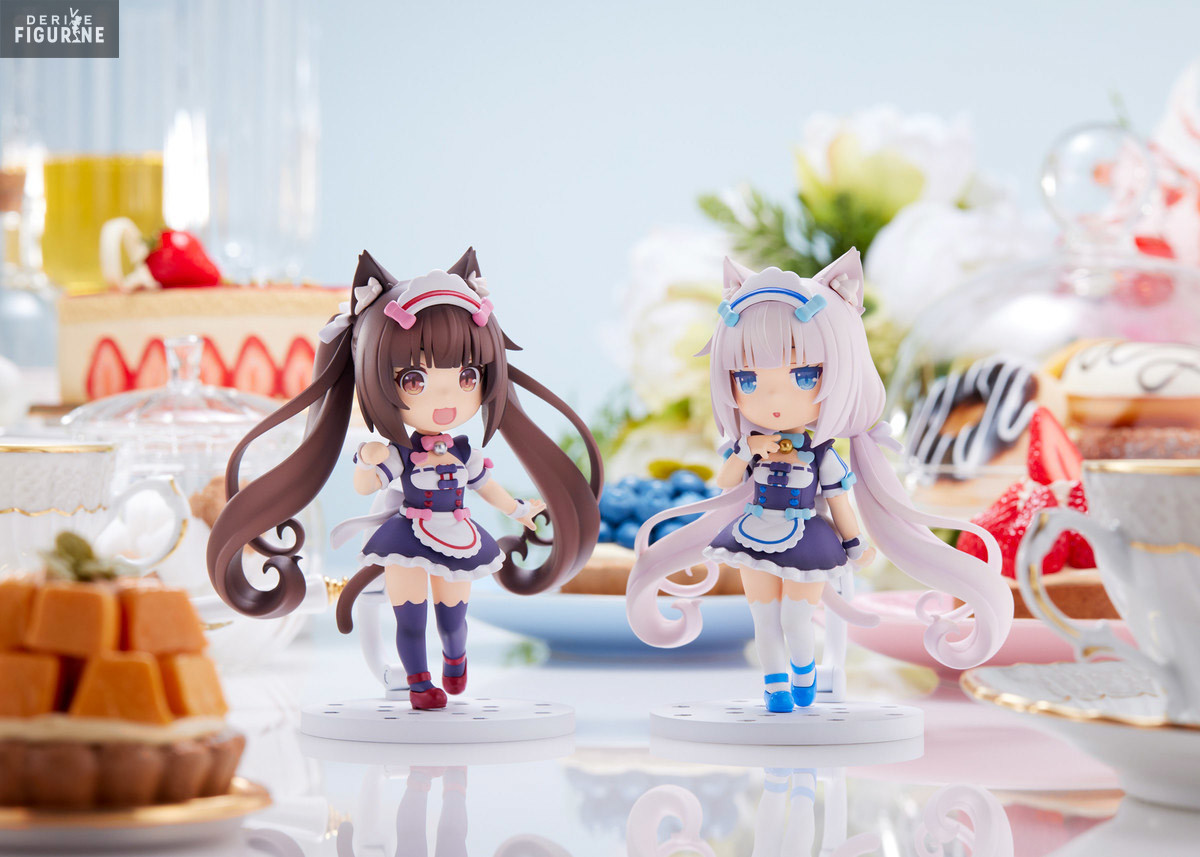 Chocola or Vanilla figure, 100! - Nekopara - Plum