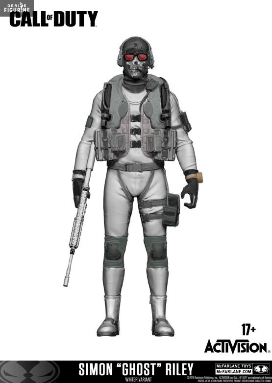 Figurine Simon "Ghost" Riley, Classique ou Exclusive - Call of Duty ...