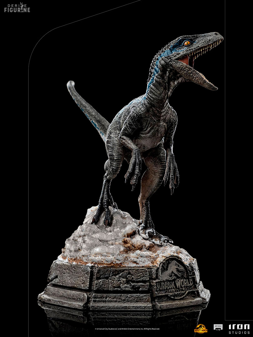 Blue, Blue & Beta or Dilophosaurus figure, Art Scale - Jurassic World ...