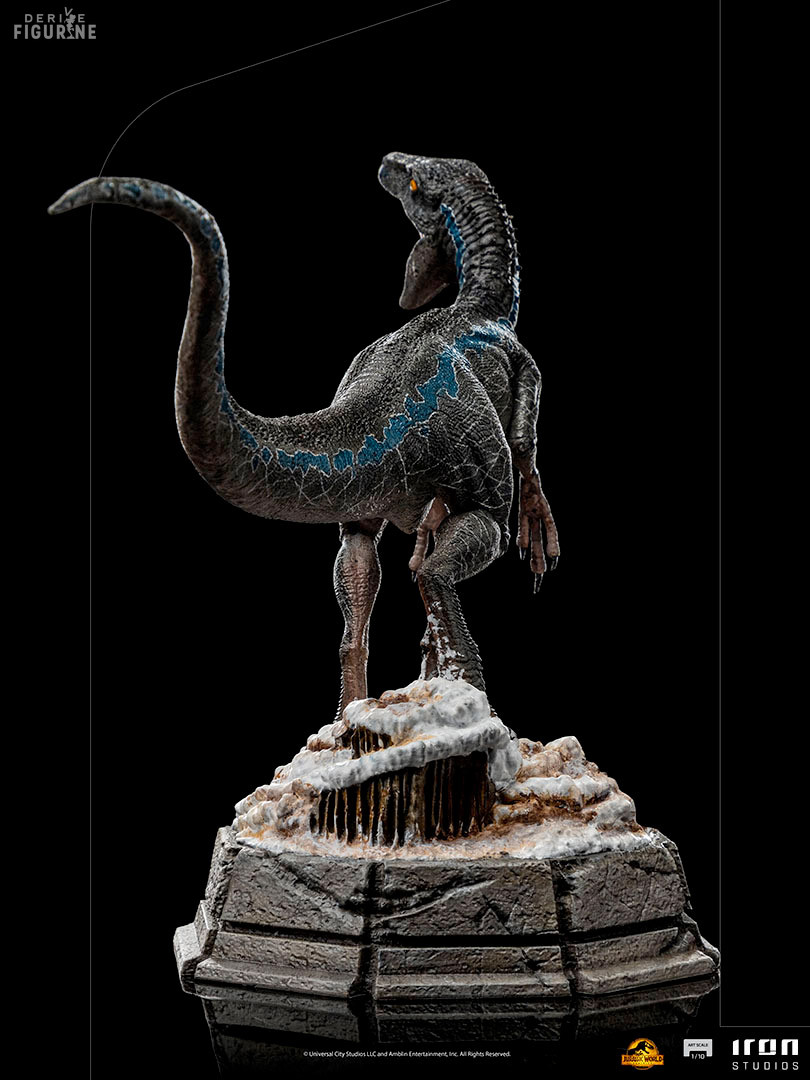 Blue, Blue & Beta or Dilophosaurus figure, Art Scale - Jurassic World ...