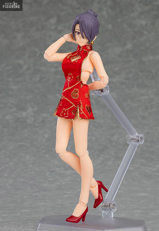 Figure Female Body (Mika), Mini Skirt Chinese Dress Outfit Figma ...