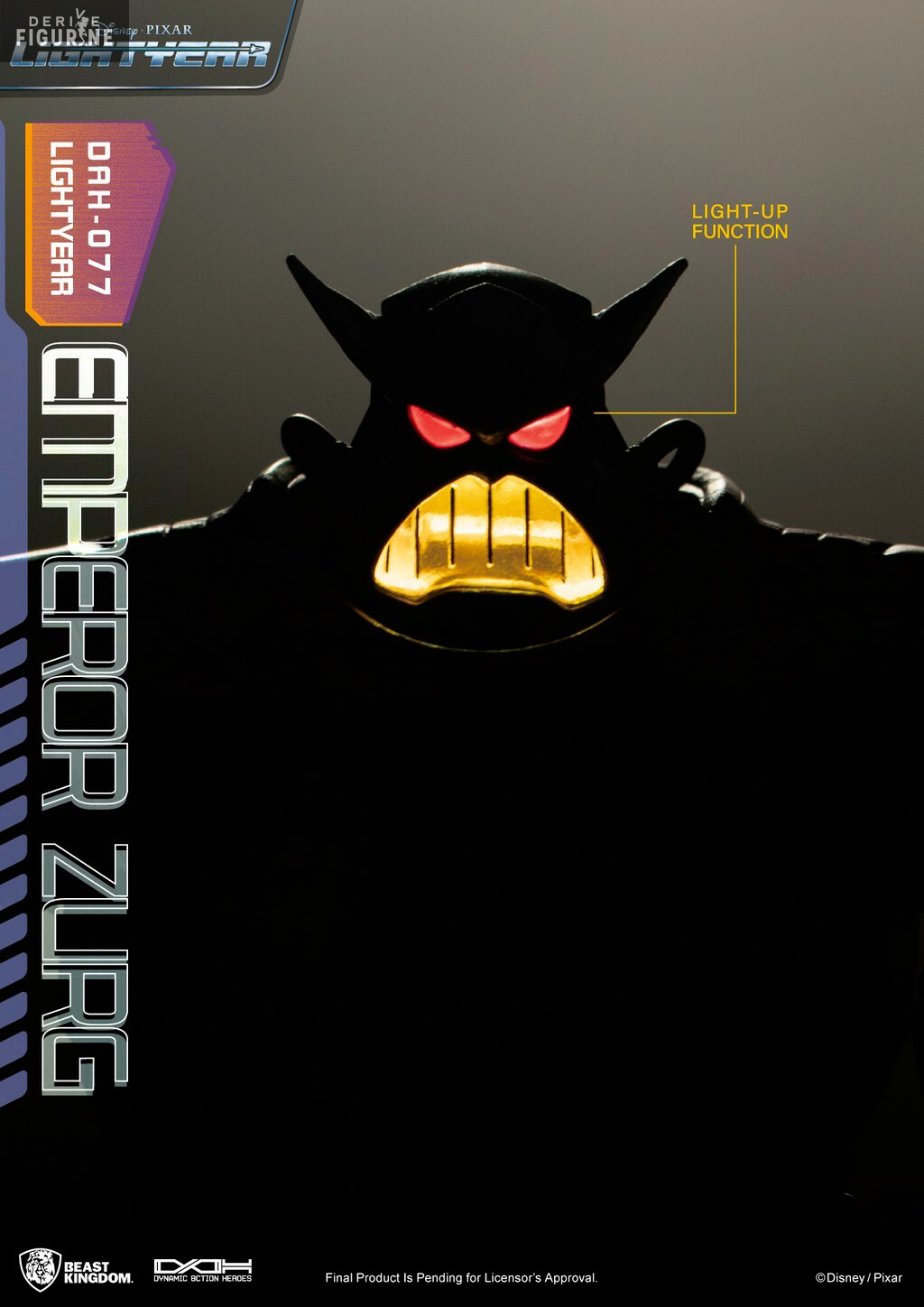 Zurg figure, Dynamic 8ction Heroes - Disney/Pixar, Lightyear - Beast ...