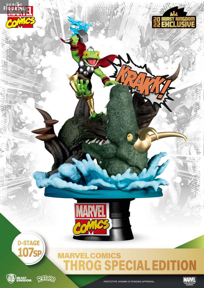 Throg figure Special Edition, D-Stage - Marvel - Beast Kingdom