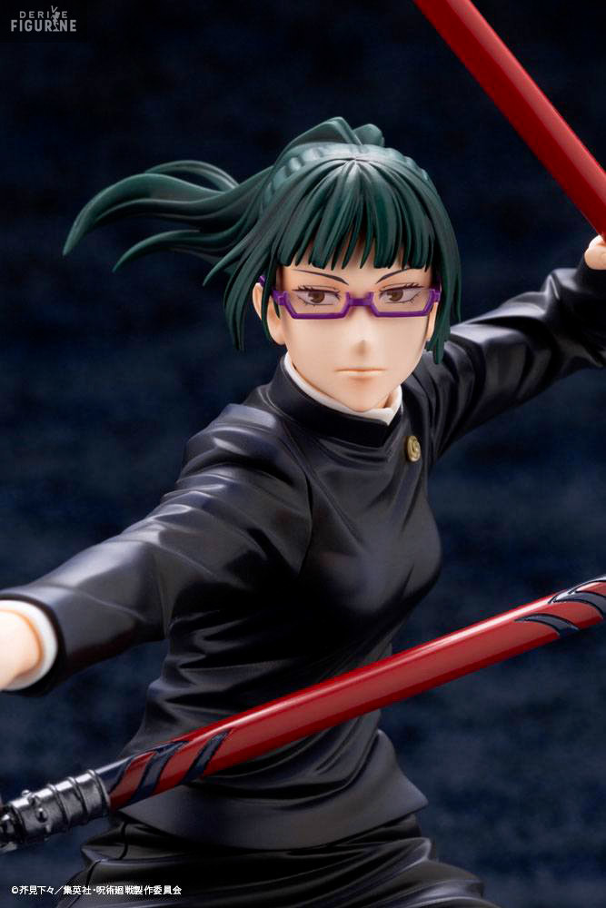 Figurine Maki Zenin, ARTFXJ Bonus Edition - Jujutsu Kaisen - Kotobukiya