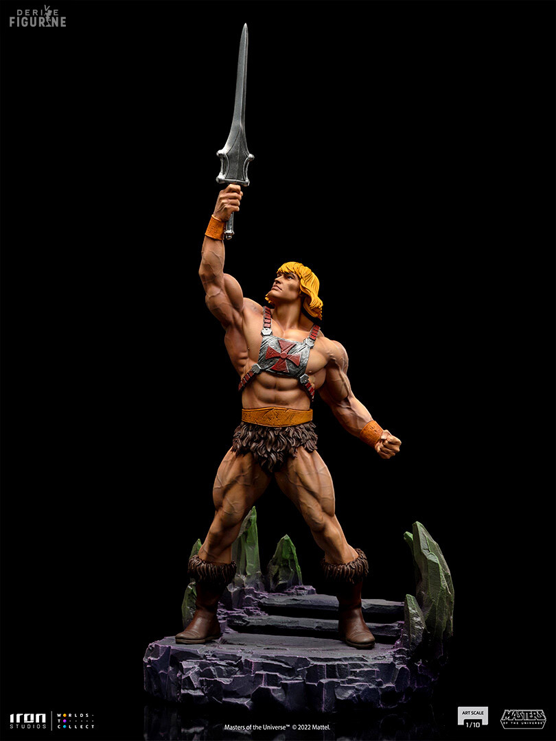 Figurine He-Man Classique ou Deluxe, Art Scale - Masters of the ...