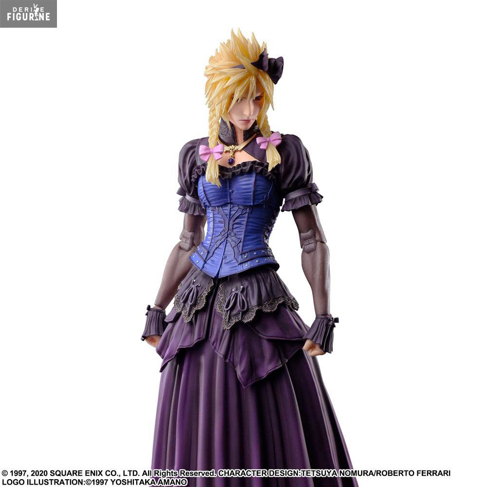 Figurine Cloud Strife, Dress Play Arts Kai - Final Fantasy VII Remake ...