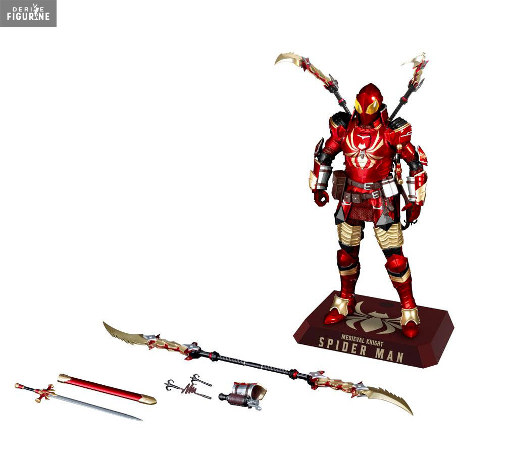 Figure Spider-Man, Medieval Knight Dynamic Action Heroes - Marvel ...