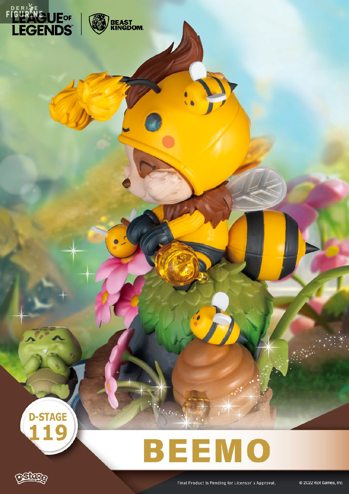 Pack figurines Beemo & BZZZiggs, Diorama set D-Stage - League of ...