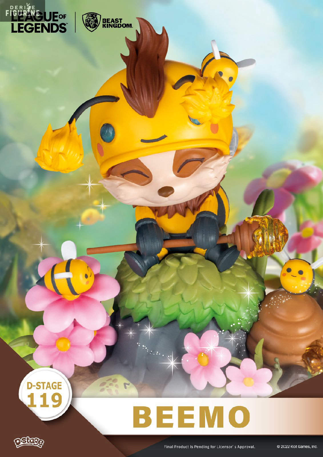 Pack figures Beemo & BZZZiggs, Diorama set D-Stage - League of Legends ...