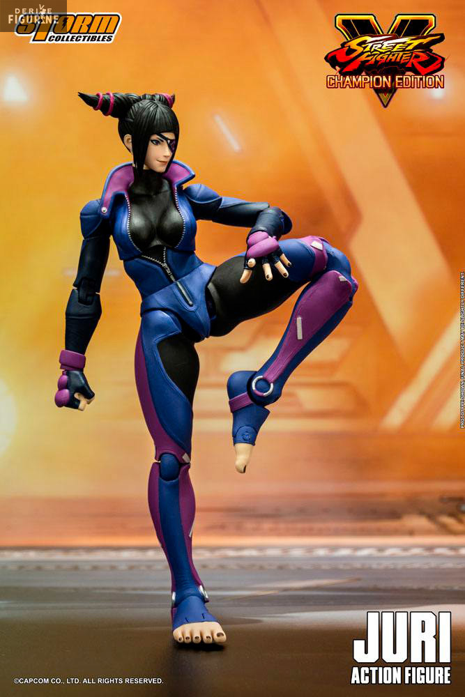 Juri Han Figure Street Fighter V Champion Edition Storm Collectibles