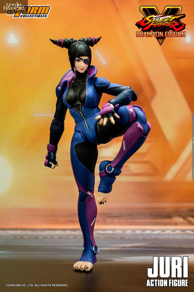 Juri Han figure - Street Fighter V Champion Edition - Storm Collectibles