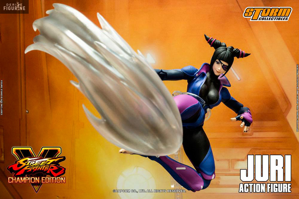 Figurine Juri Han - Street Fighter V Champion Edition - Storm Collectibles