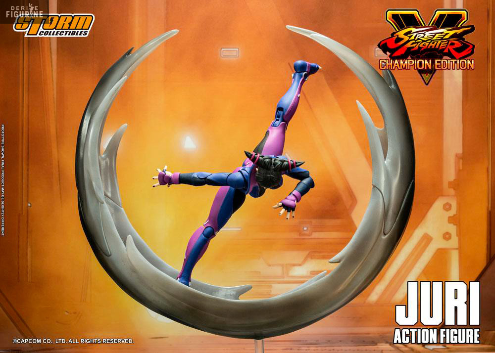 Figurine Juri Han - Street Fighter V Champion Edition - Storm Collectibles