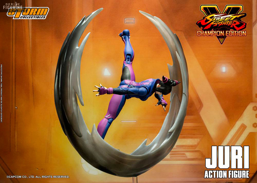 Figurine Juri Han - Street Fighter V Champion Edition - Storm Collectibles