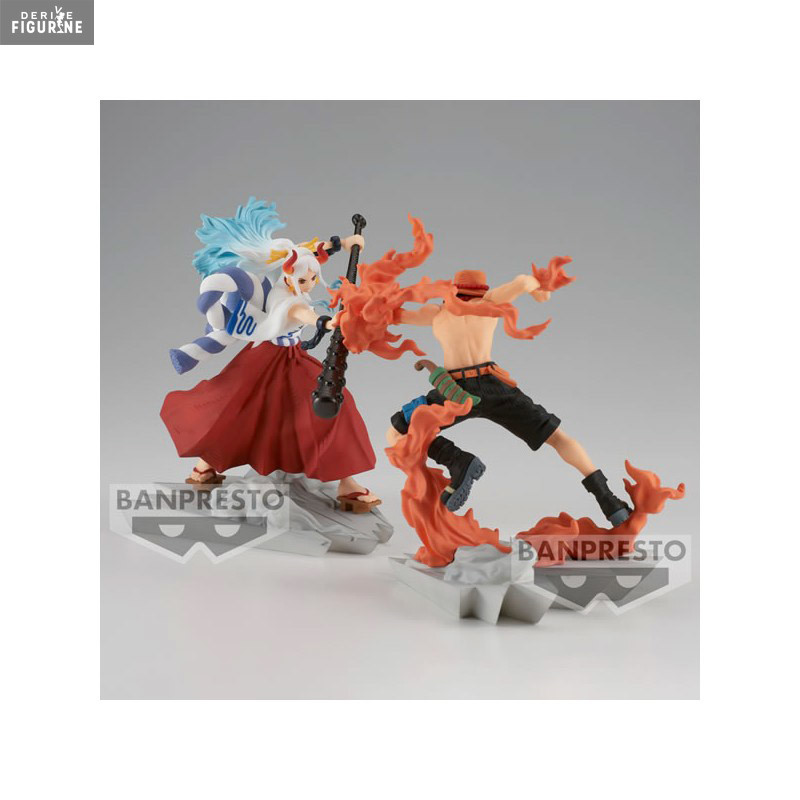 Figurine Yamato ou Portgas D. Ace, Senkozekkei - One Piece - Banpresto