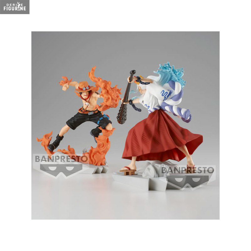 Yamato or Portgas D. Ace figure, Senkozekkei - One Piece - Banpresto