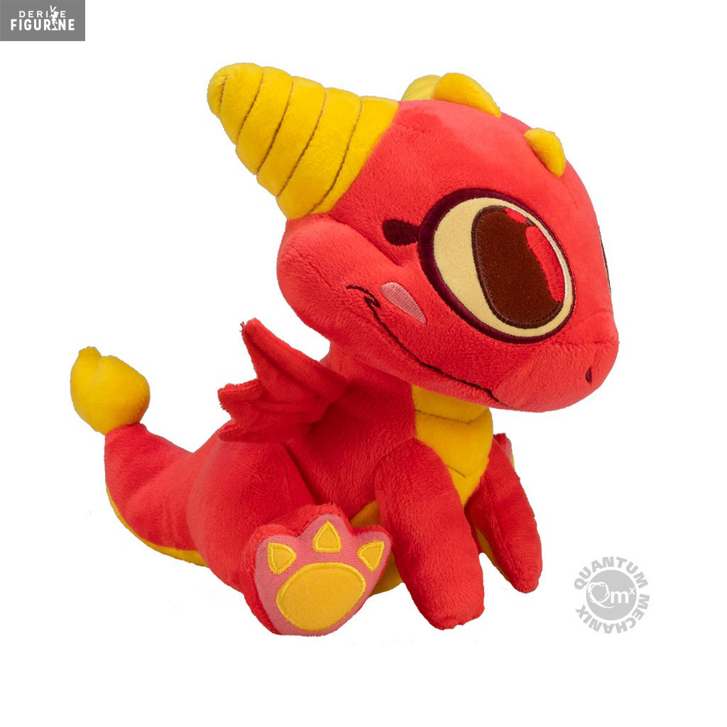 Dante the Fire Dragon, Cthulhu or Faust the Dark Dragon plush, Qreature ...