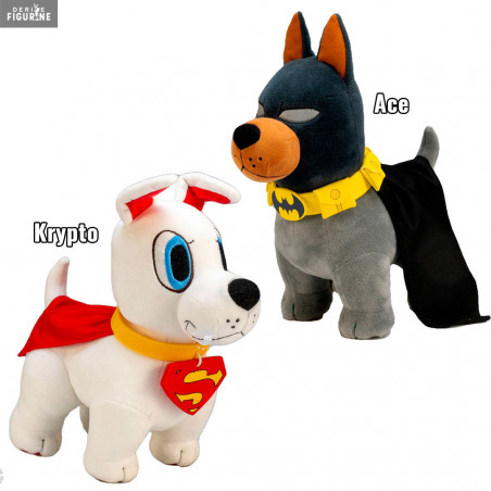 Krypto the Superdog or Ace the Bat-Hound plush, Qreature Plush - DC ...
