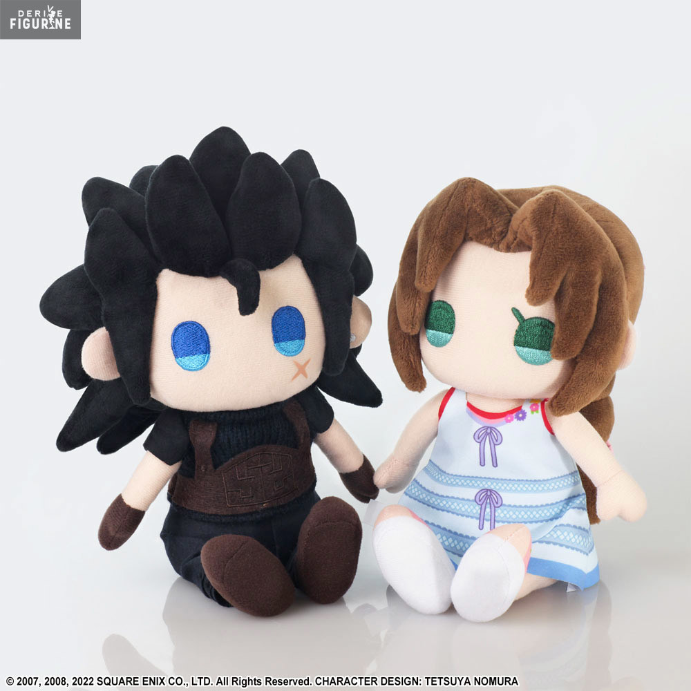 Plush Aerith Gainsborough or Zack Fair - Crisis Core: Final Fantasy VII ...