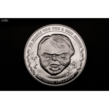 25th Anniversary Chucky collector coin, limited to 9995 copies - Child ...
