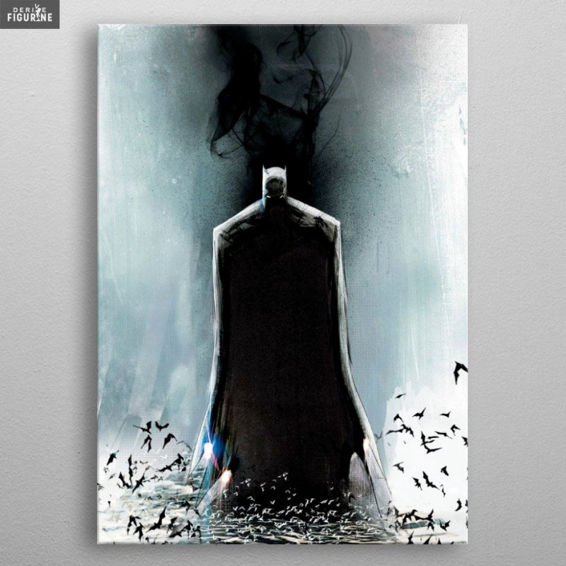 Poster métallique grand format Batman au choix, Édition Limitée, vague ...