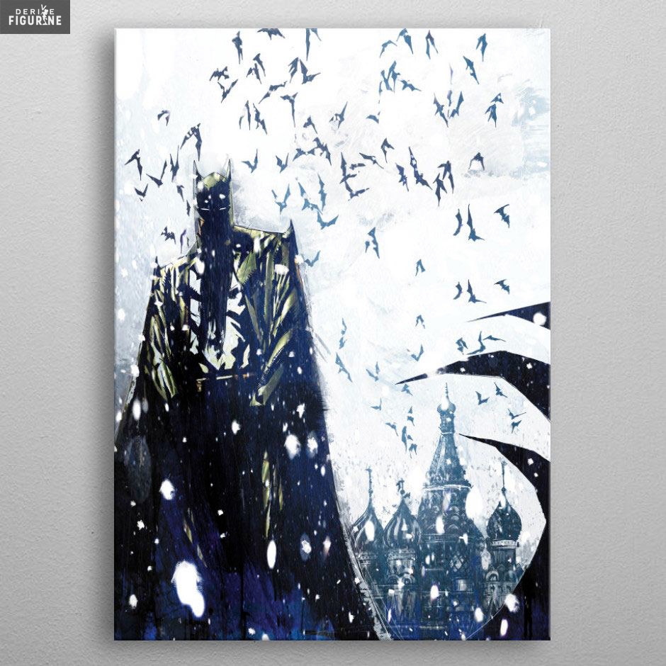 Poster métallique grand format Batman au choix, Édition Limitée, vague ...