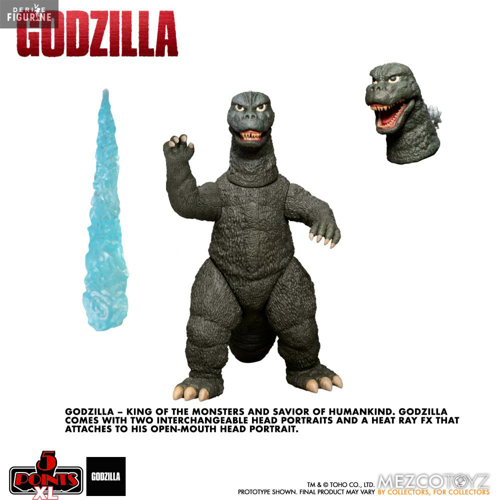 Pack 3 figures Godzilla vs Mechagodzilla, 5 Points XL - Godzilla ...