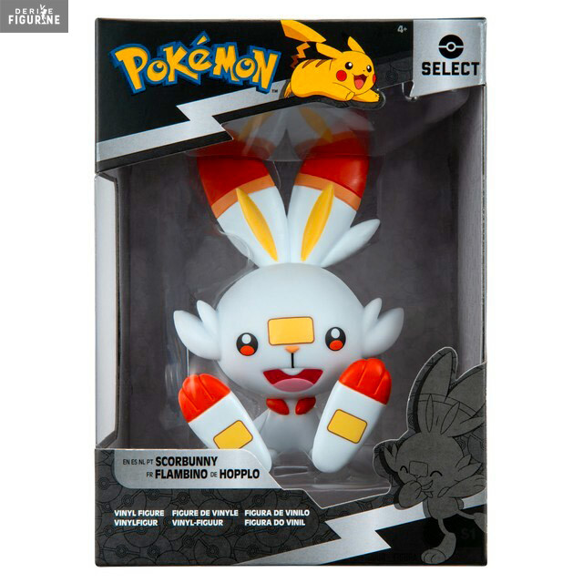 Figurine Flambino (Scorbunny), Select - Pokemon - Boti