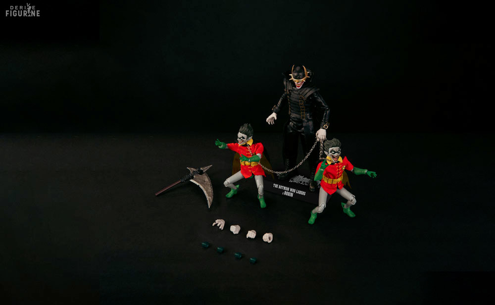 Figurine Batman Who Laughs & Robin, DX Dynamic 8ction Heroes - Batman ...