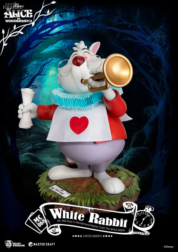The White Rabbit figure, Master Craft - Disney, Alice In Wonderland ...