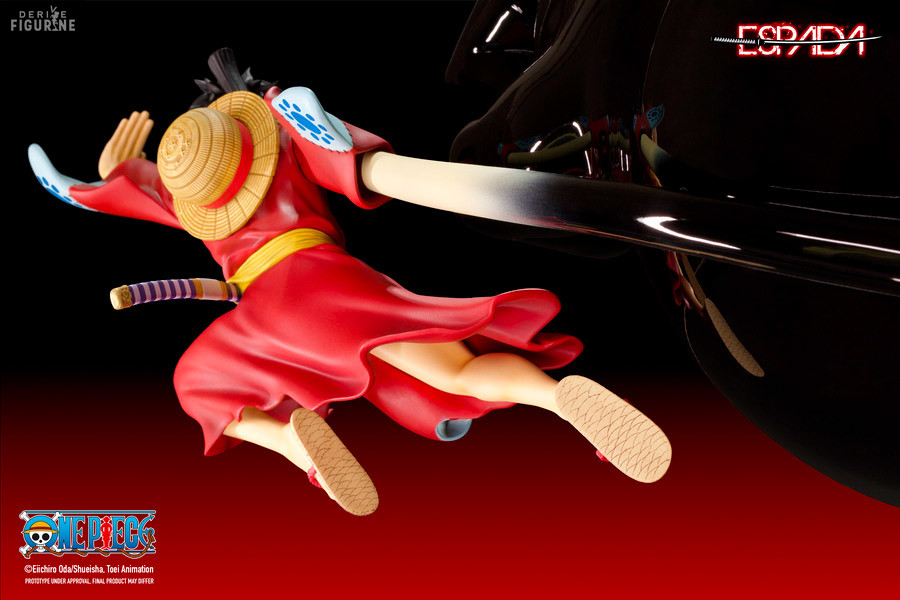 Monkey D. Luffy wall figure - One Piece - Espada Art