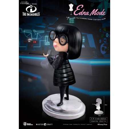 Edna Mode figure, Master Craft - Disney, The Incredibles - Beast Kingdom